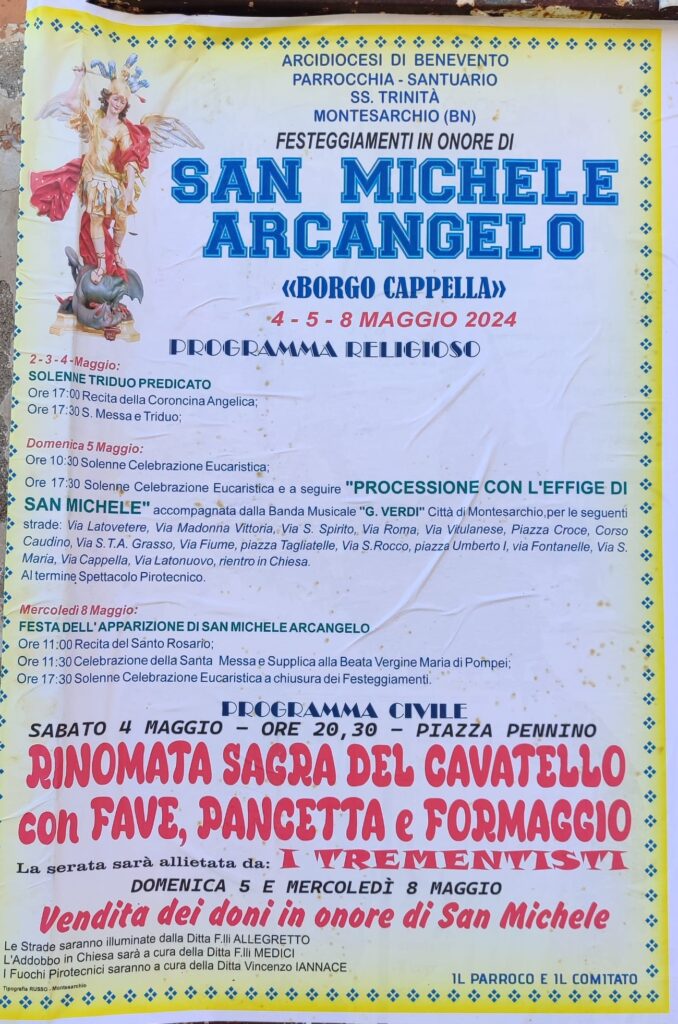 San Michele Arcangelo – Sagra del Cavatello con Fave, Pancetta e ...